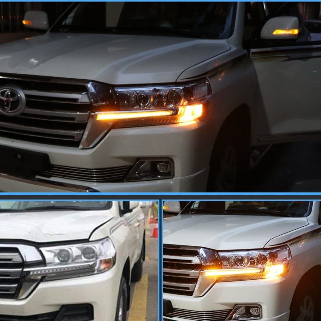 LED Light System For Chrome Front Grille Of Toyota Land Cruiser - ToyoHub